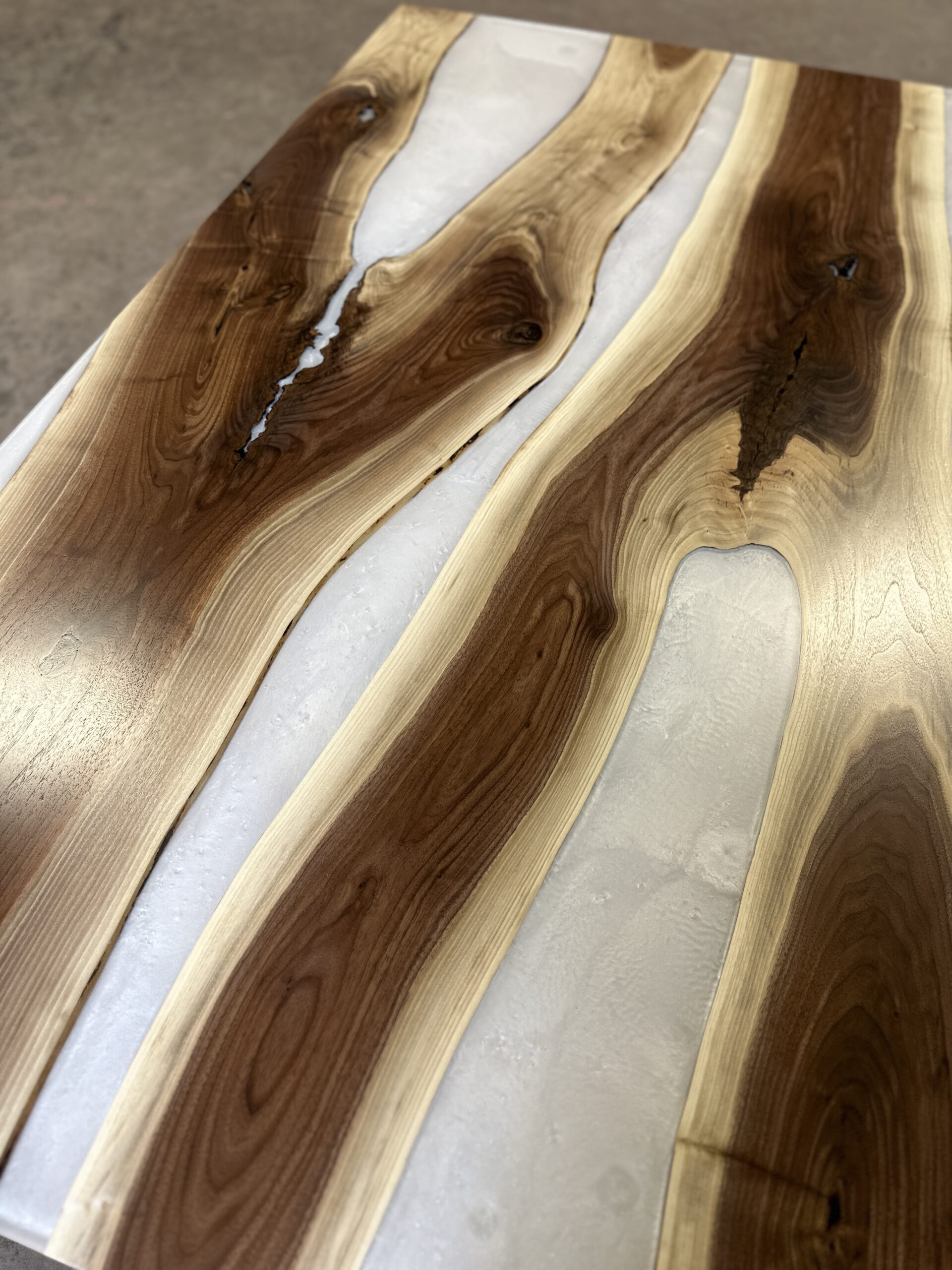 Walnut Dining Table with Urethane Finish - Anglewood Furniture