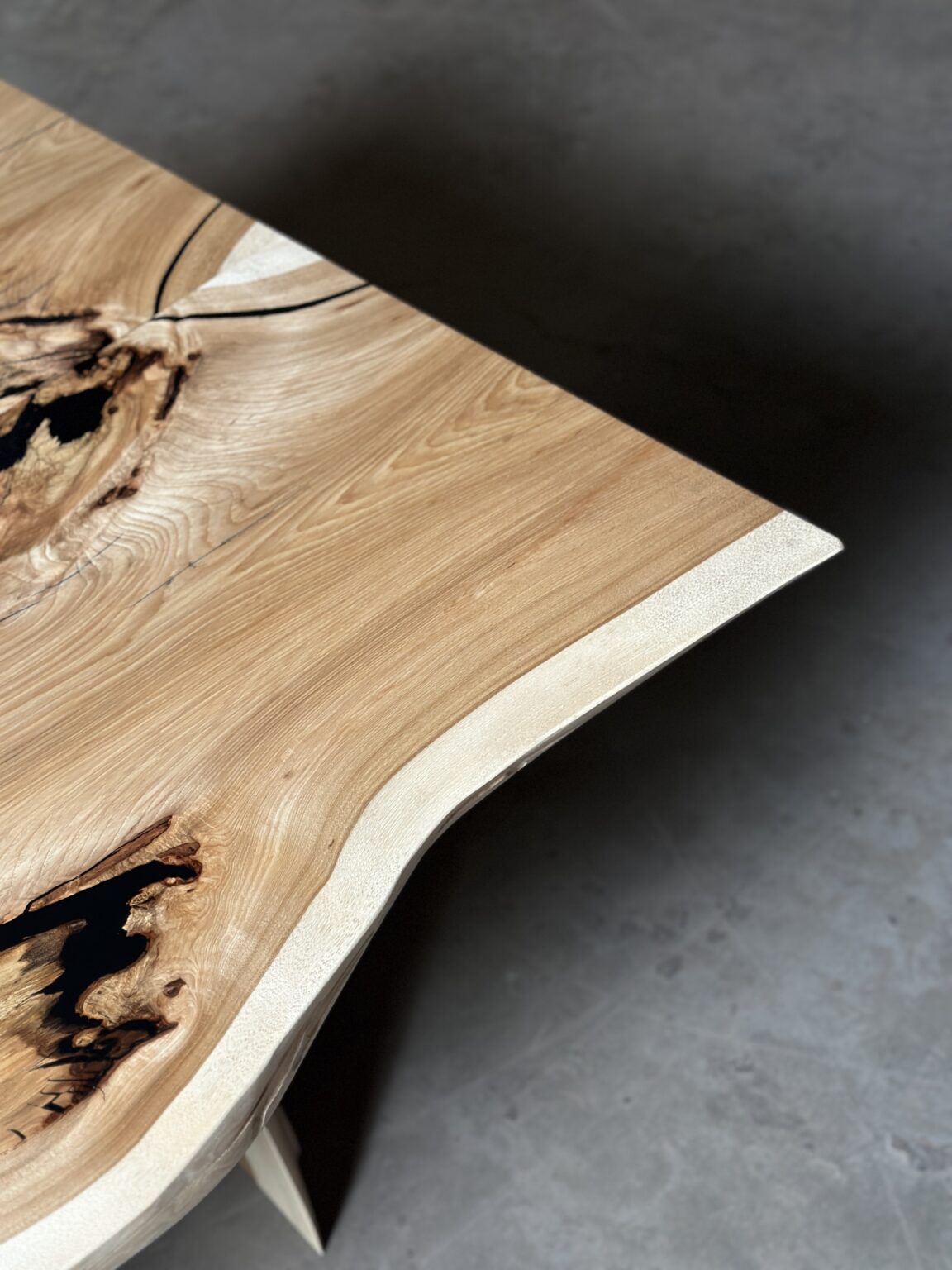 Hickory All Wood Table - Anglewood Furniture