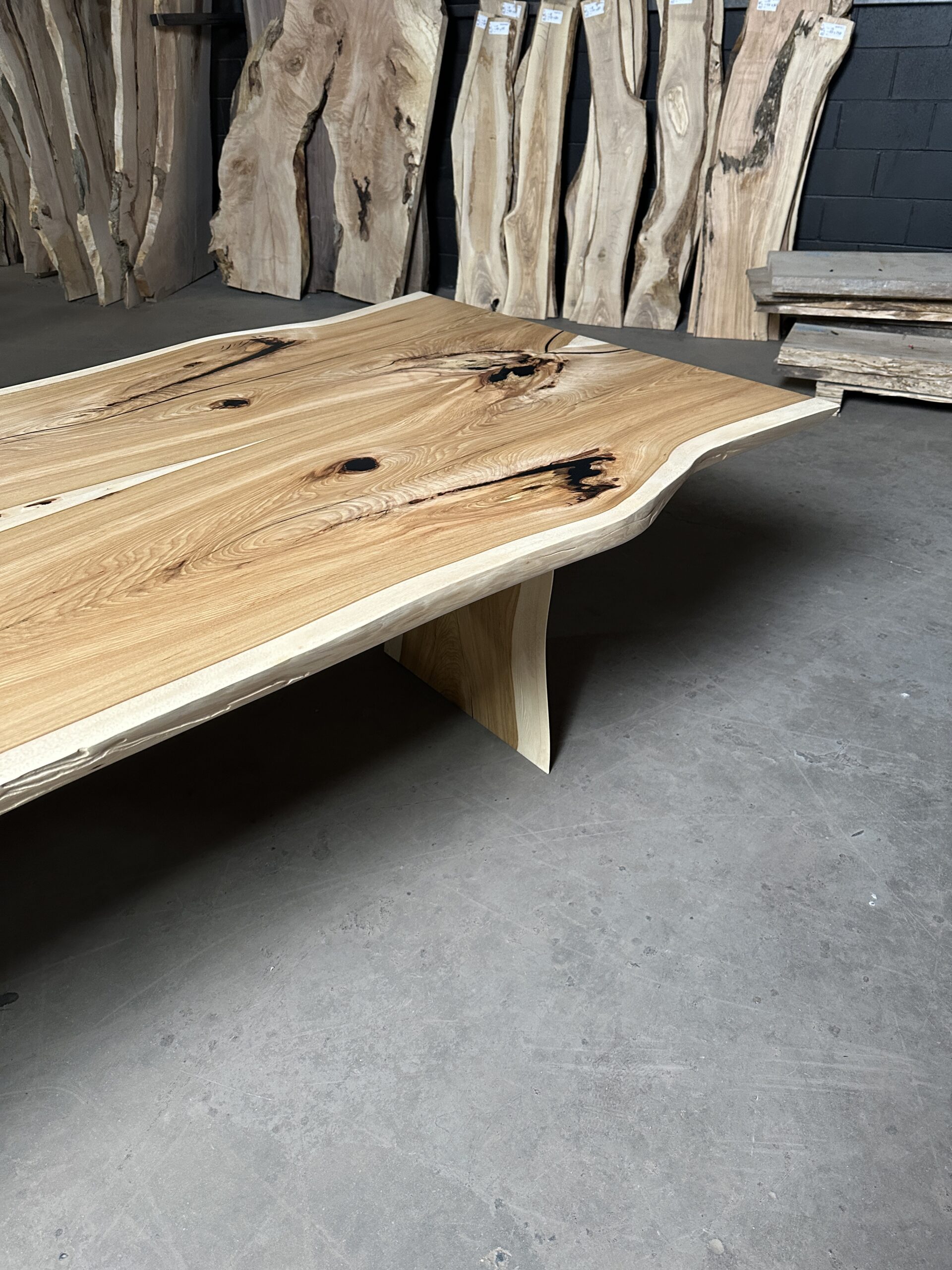 Hickory All Wood Table - Anglewood Furniture